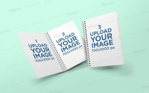 35 Premium and Free Notebook PSD MockUps - Country4k