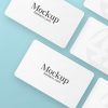 Free Rounded Business Card Mockup - Country4k