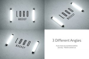 Logo Mockup with Lights - Country4k