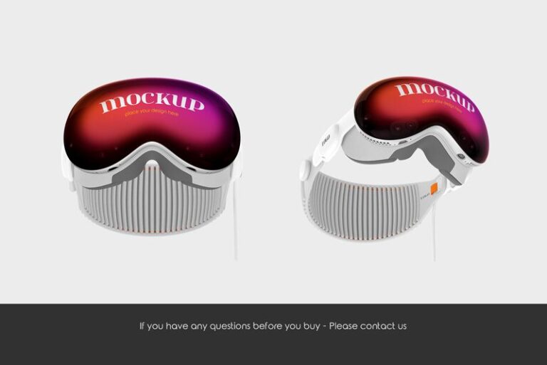 Apple Vision Pro Mockup Set - Country4k
