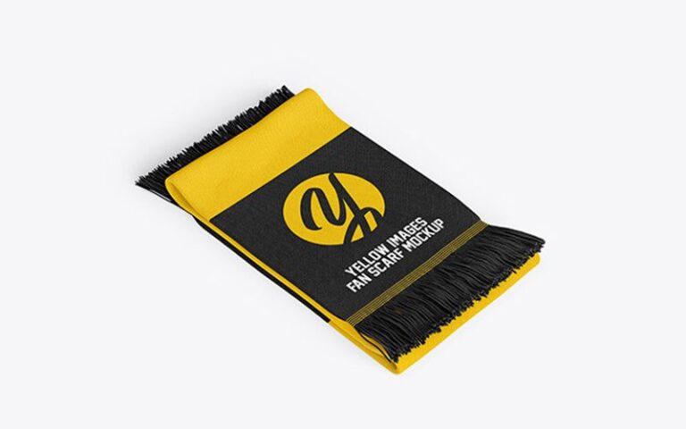 20 Premium and Free Fan Scarf Mockup in PSD - Country4k