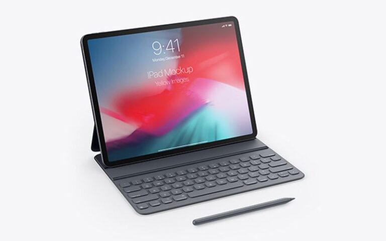 80 Premium and Free iPad Mockup in PSD - Country4k