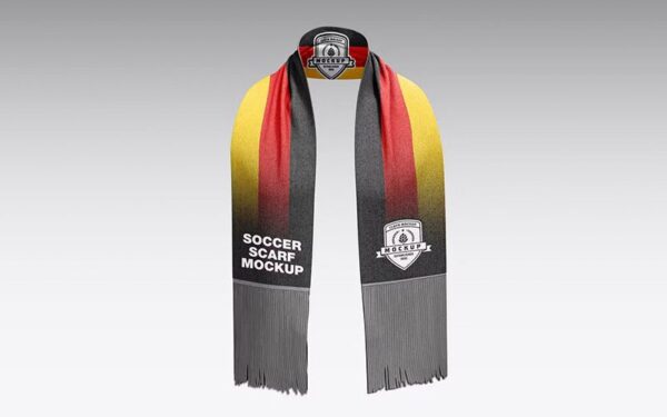 20 Premium and Free Fan Scarf Mockup in PSD - Country4k