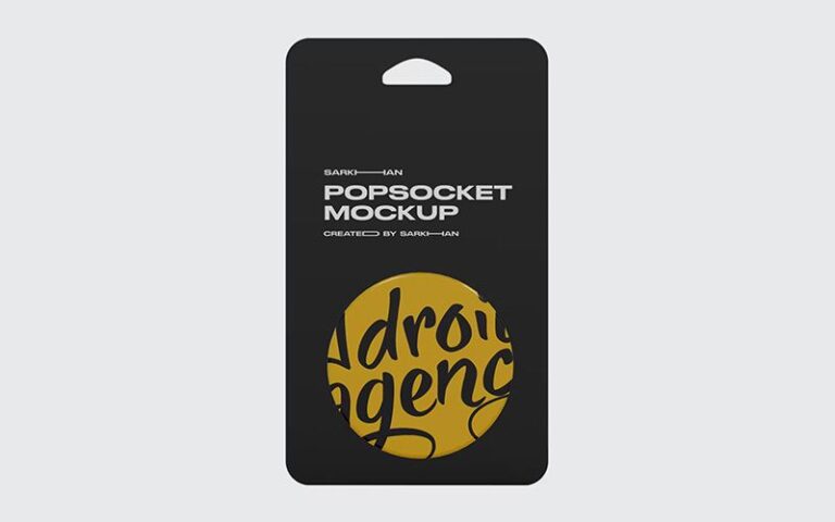 20 Premium and Free Popsocket Mockup in PSD - Country4k
