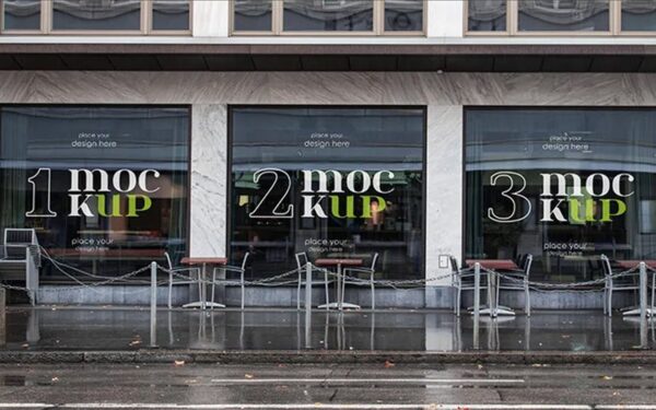 40 Premium and Free Facade and Storefront Mockup in PSD - Country4k
