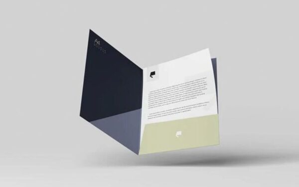 40 Premium and Free Presentation Folder Mockup in PSD - Country4k