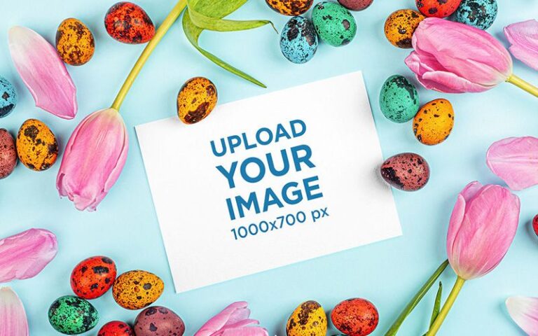 20 Premium and Free Easter Mockup in PSD - Country4k