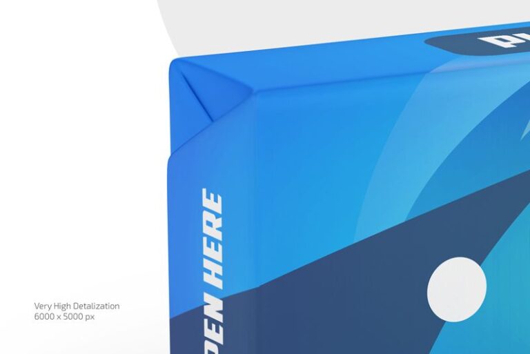 Chewing Bubble Gum Packaging Mockup Set - Country4k