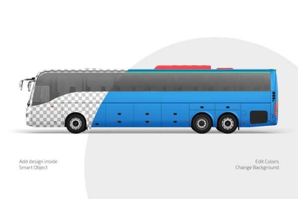 Bus Mockup Set - Country4k